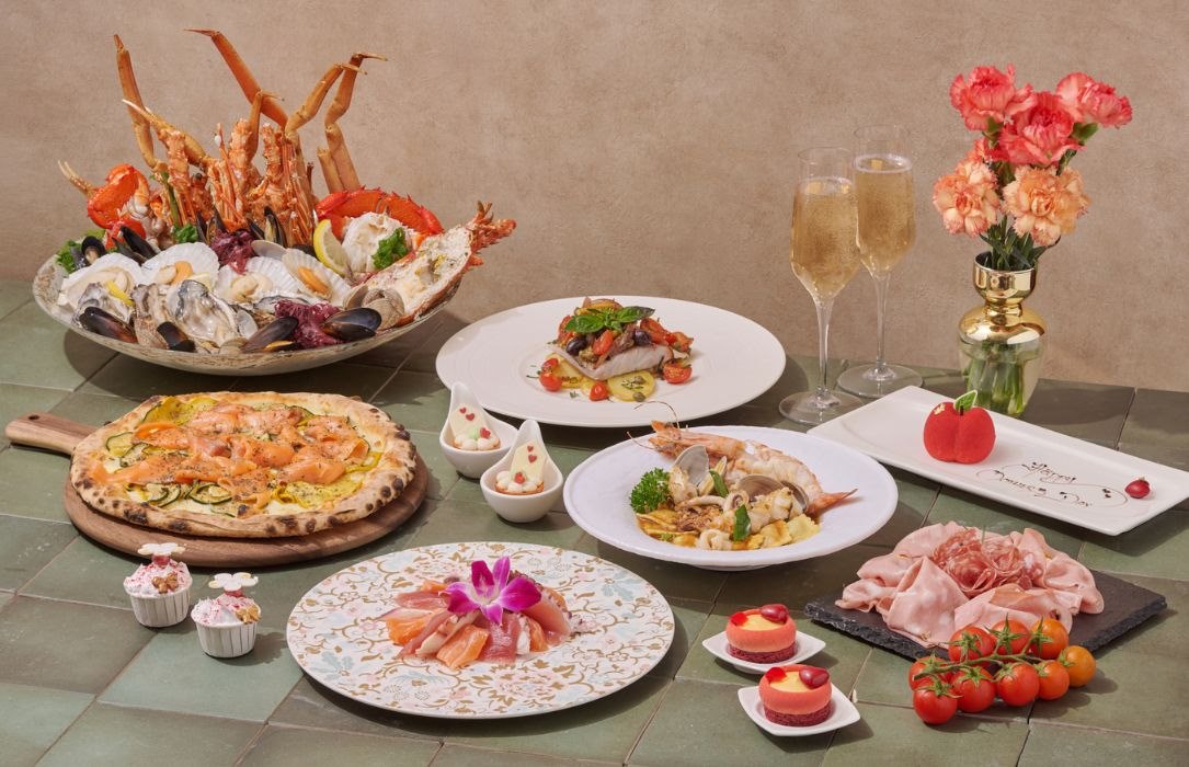 LUCE | International buffet spread with Italian specialties | Home